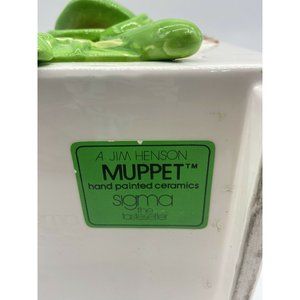 Sigma Beauty | Kitchen | Rare Vtg Sigma Muppet Kermit The Frog Hand ...